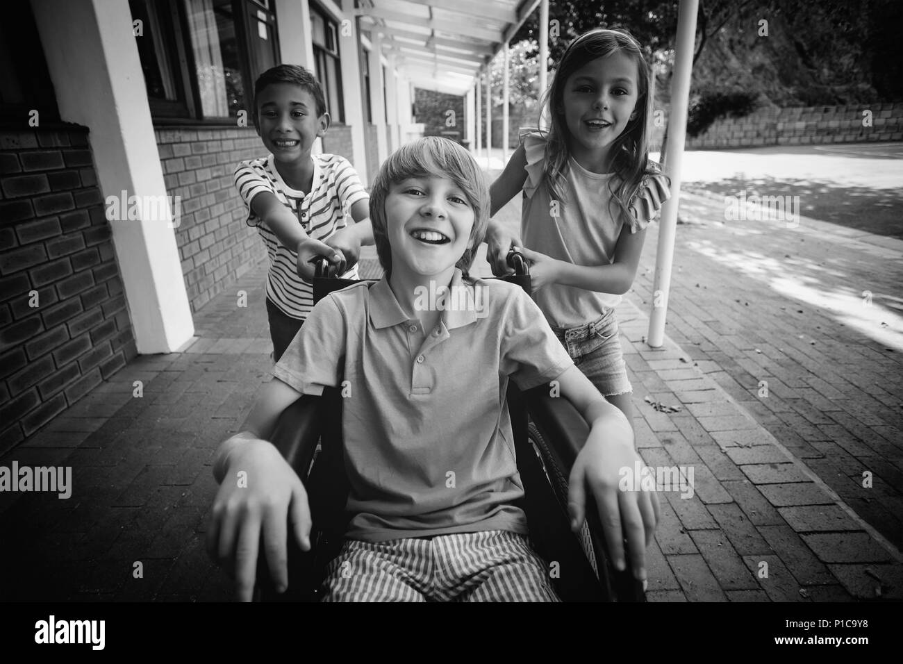 School boy child pupil Black and White Stock Photos & Images - Alamy