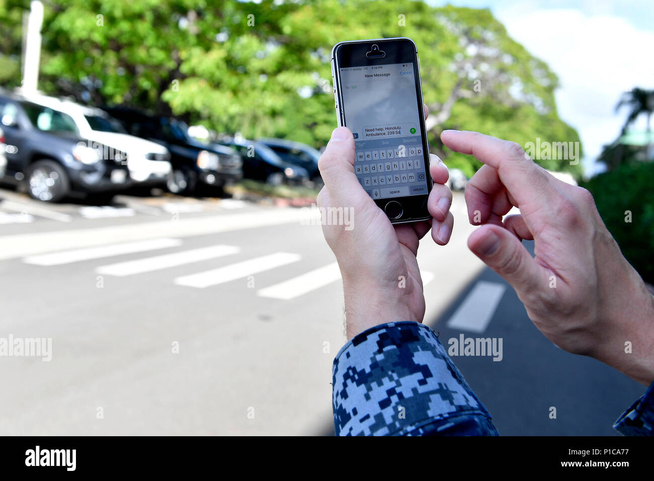 161013-N-IU636-105 HONOLULU (Oct. 13, 2016) A photo illustration ...