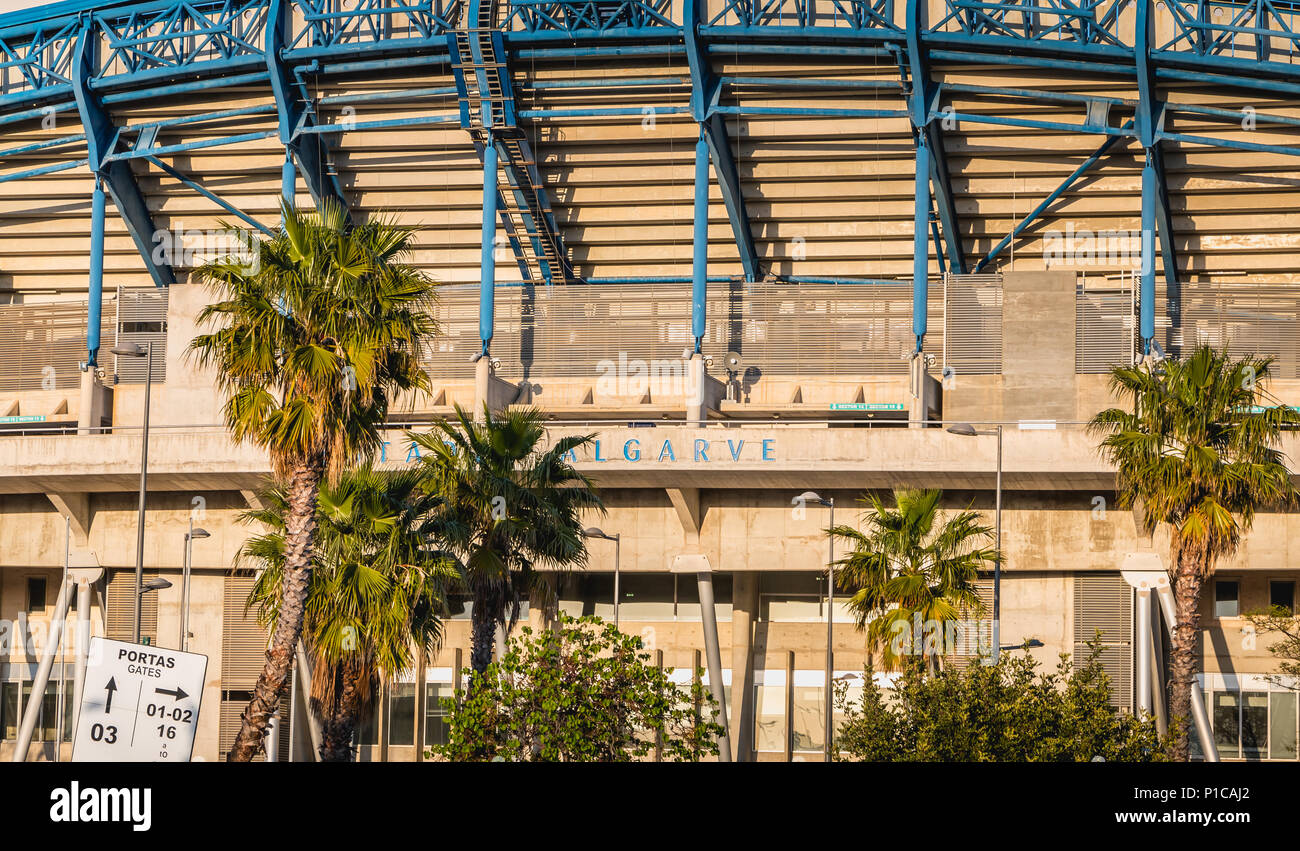 Faro, Portugal - May 4, 2018: Architectural detail of the Algarve ...