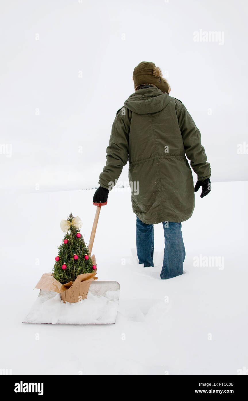 Rural winter decorations hi-res stock photography and images - Alamy