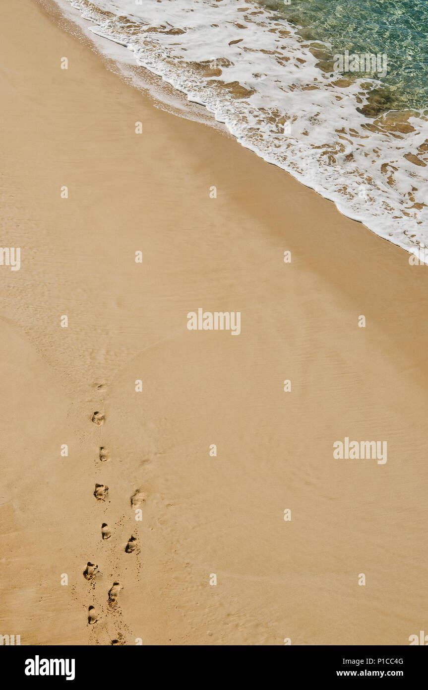 Mysterious footprints hi-res stock photography and images - Alamy