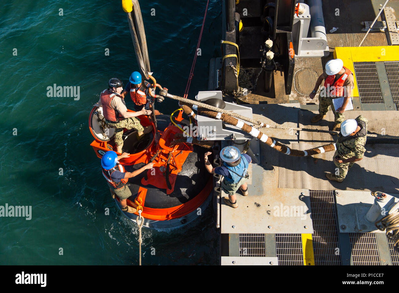 161015-N-KT595-902 SAN DIEGO (Oct. 15, 2016) Sailors assigned to ...