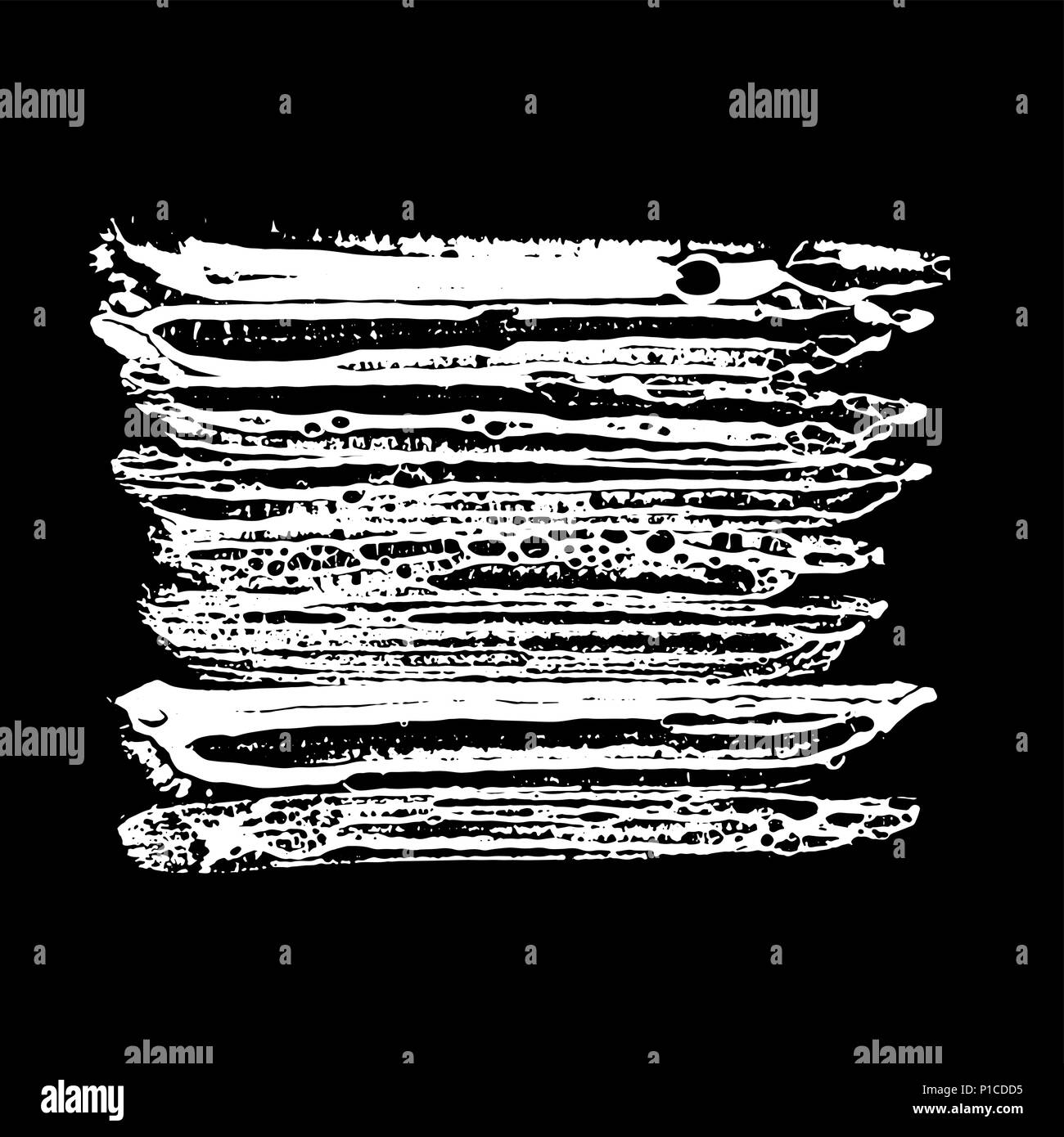 Ink vector sponge background. Vector illustration. Grunge hand drawn ...