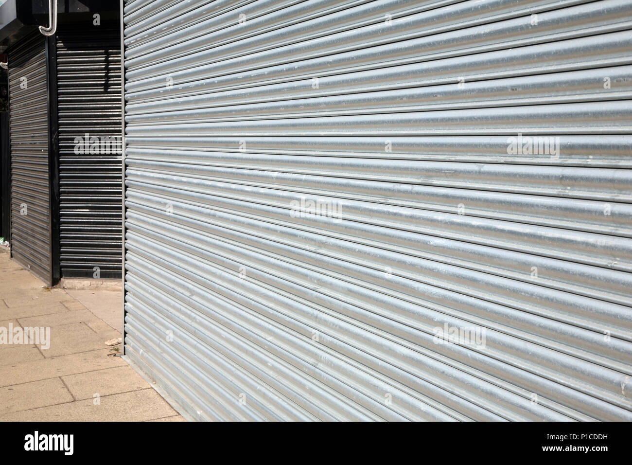 Roller shutter shop protection hi-res stock photography and images - Alamy