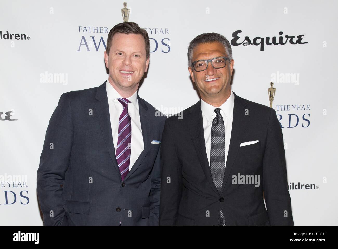 New York, NY, USA. 11th June, 2018. Willie Geist, Emanuel "Manny ...