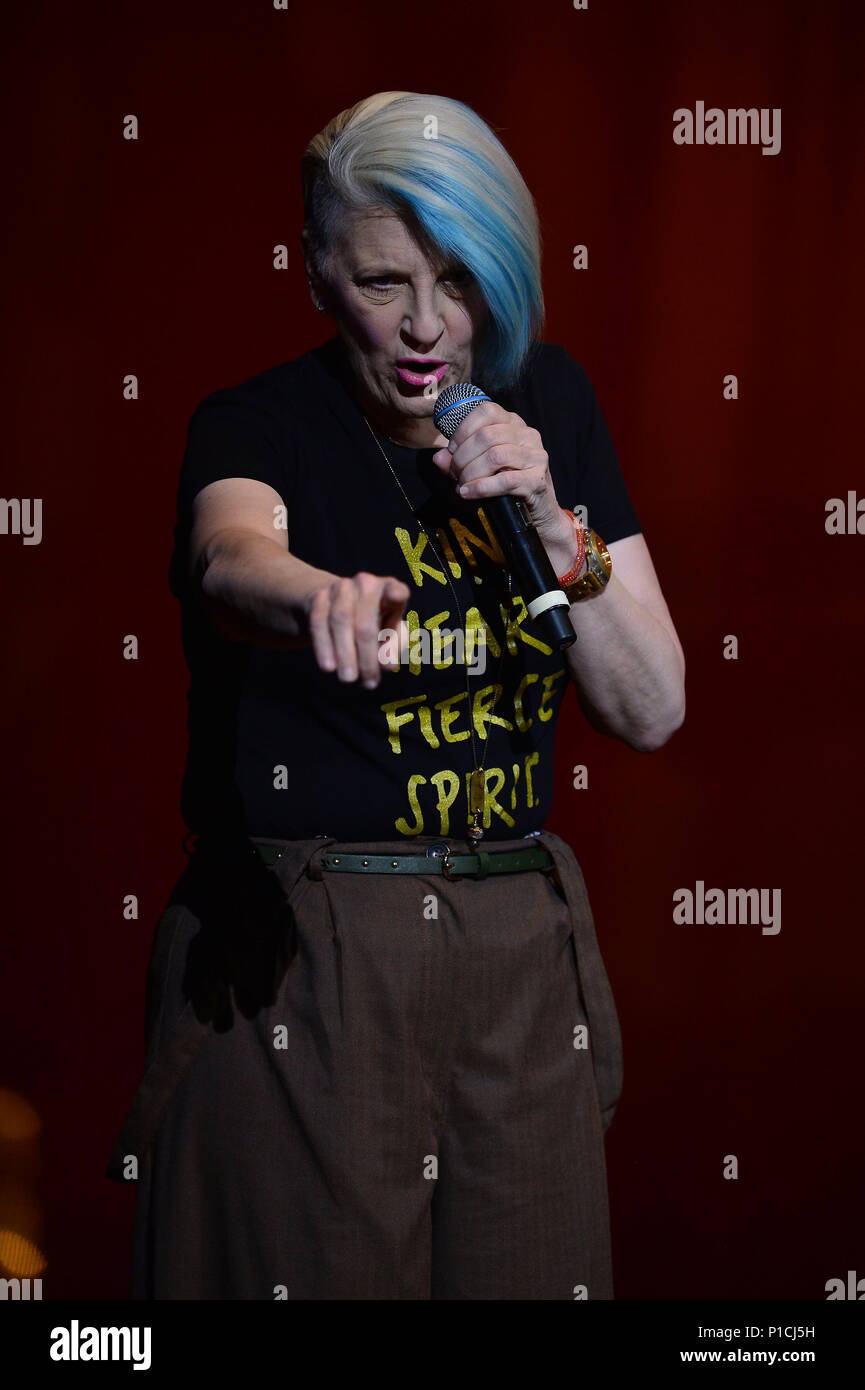 HOLLYWOOD, FL - FEBRUARY 04: Comedian Lisa Lampanelli at Hard Rock Live ...