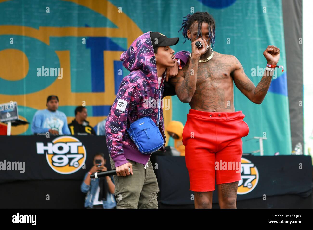 Famous Dex on stage for Hot 97 Summer Jam 2018, MetLife Stadium ...