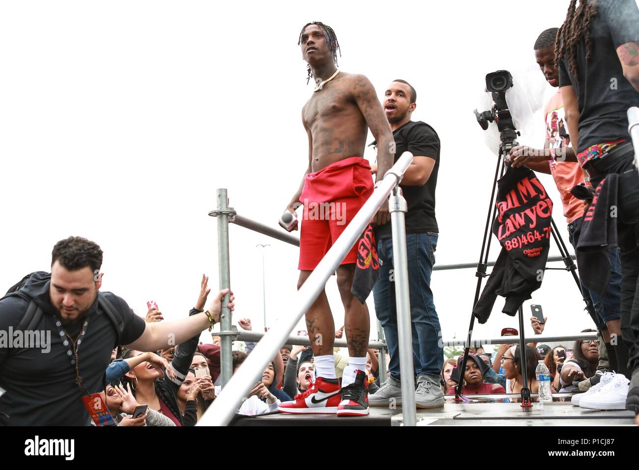 Famous Dex on stage for Hot 97 Summer Jam 2018, MetLife Stadium ...