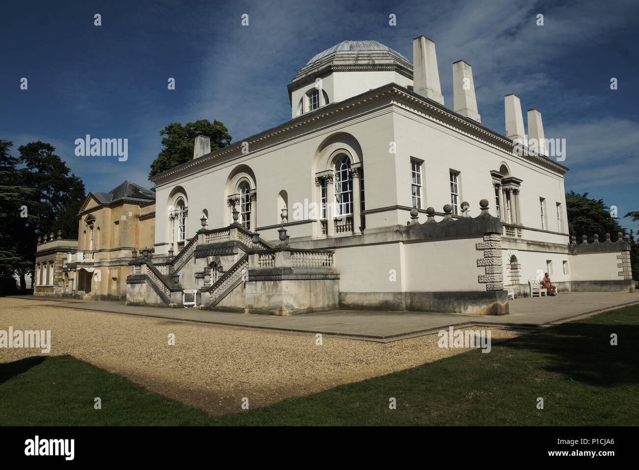 London, England. 11 June 2018. Chiswick Park and Chiswick House ...