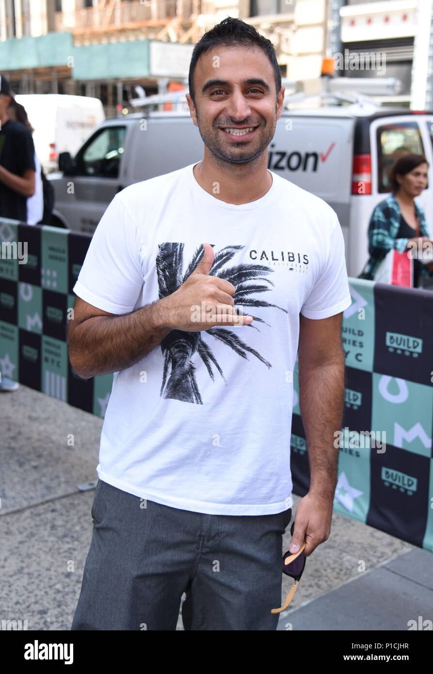 New York, NY, USA. 11th June, 2018. Eric Rachmany, of the band ...