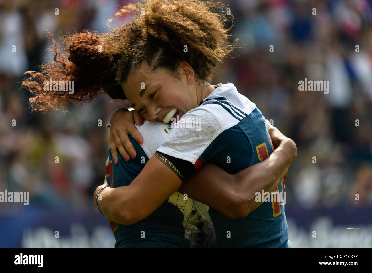 Women rugby players hi-res stock photography and images - Alamy