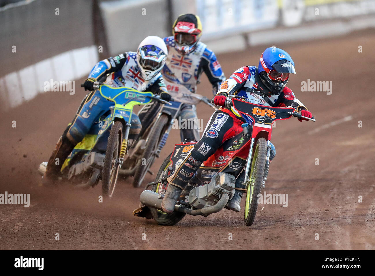 Manchester, UK. 11th June, 2018. British Speedway Finals; Craig Cook ...