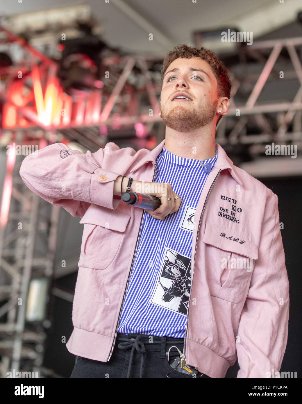 Manchester, Tennessee, USA. 10th June, 2018. BAZZI (ANDREW BAZZI ...