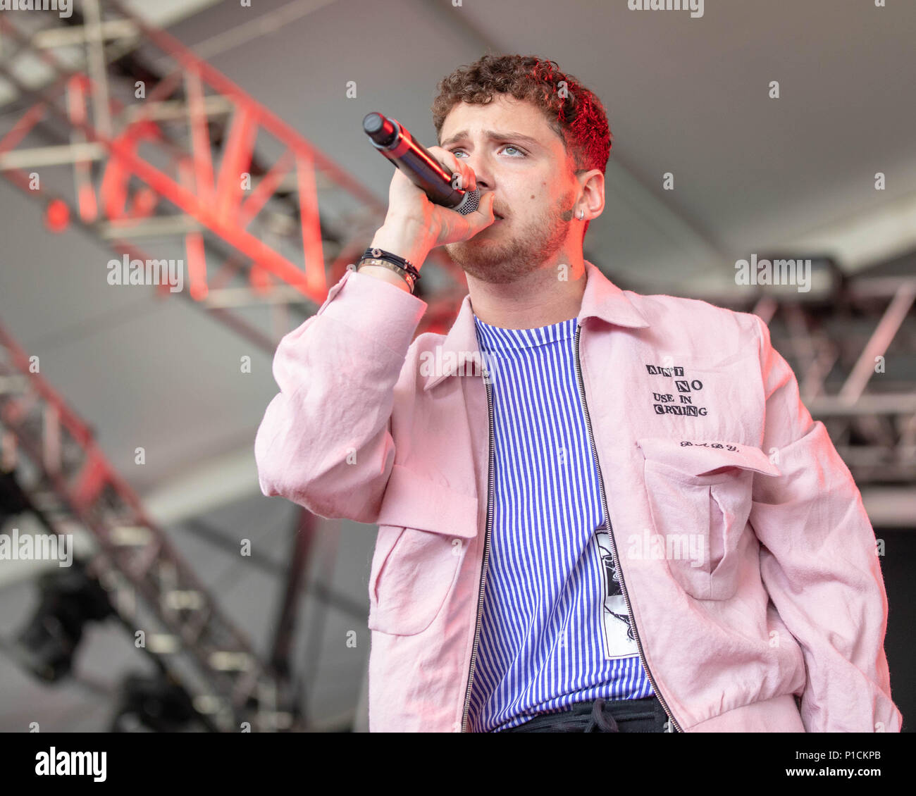 Manchester, Tennessee, USA. 10th June, 2018. BAZZI (ANDREW BAZZI ...