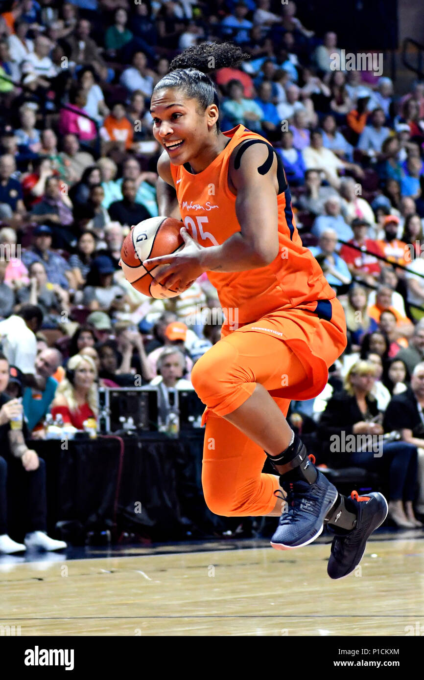 Connecticut, USA. 9th June, 2018. Connecticut forward, Alyssa Thomas ...