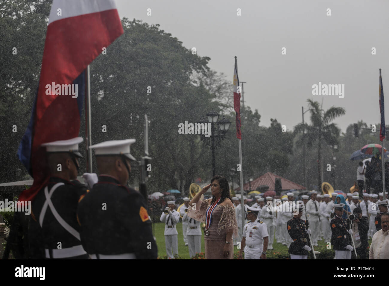 Philippine flag ceremony hi-res stock photography and images - Alamy