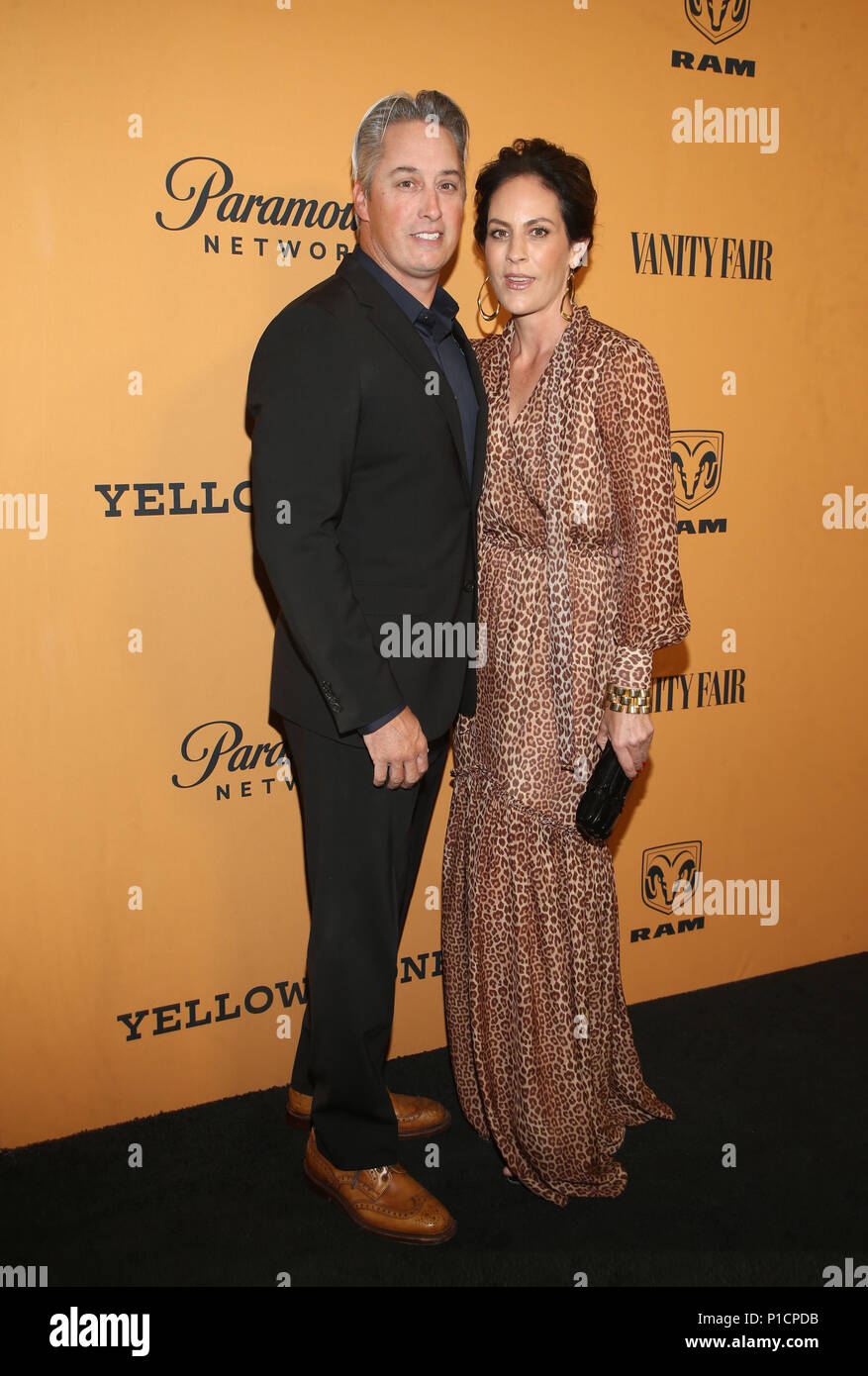 Los Angeles, Ca, USA. 11th June, 2018. Wade Allen, Annabeth Gish, at ...