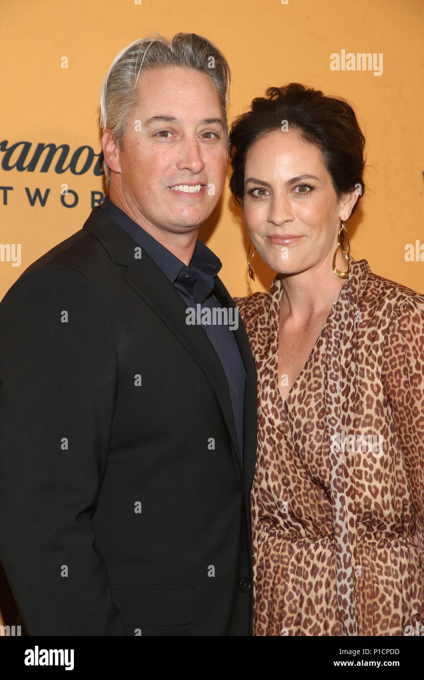 Los Angeles, Ca, USA. 11th June, 2018. Wade Allen, Annabeth Gish, at ...