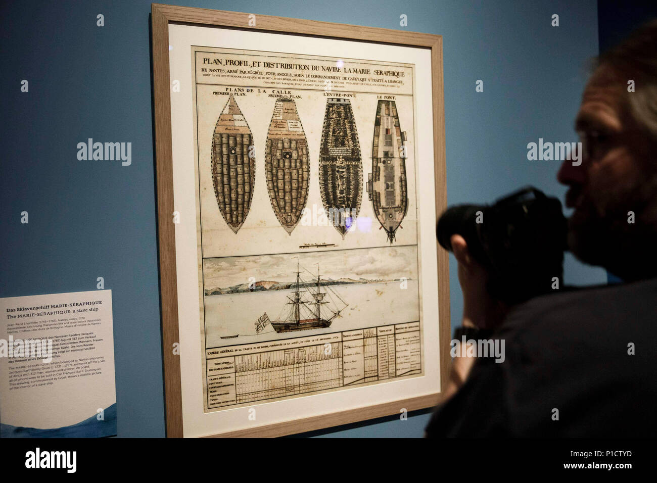 Slave ship drawing hi-res stock photography and images - Alamy