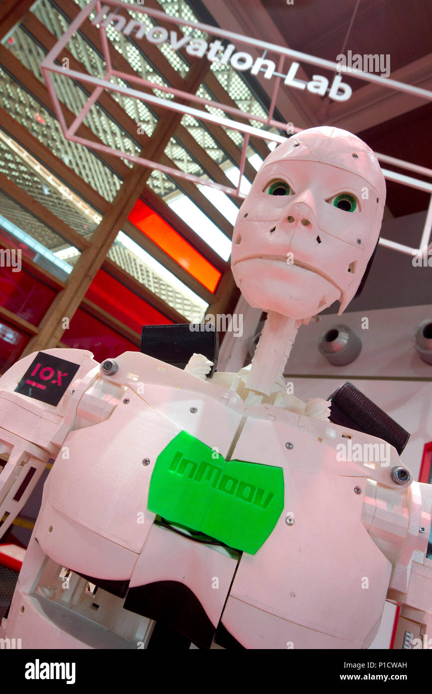 humanoid robot, general, feature, border motif, symbolic photo ...