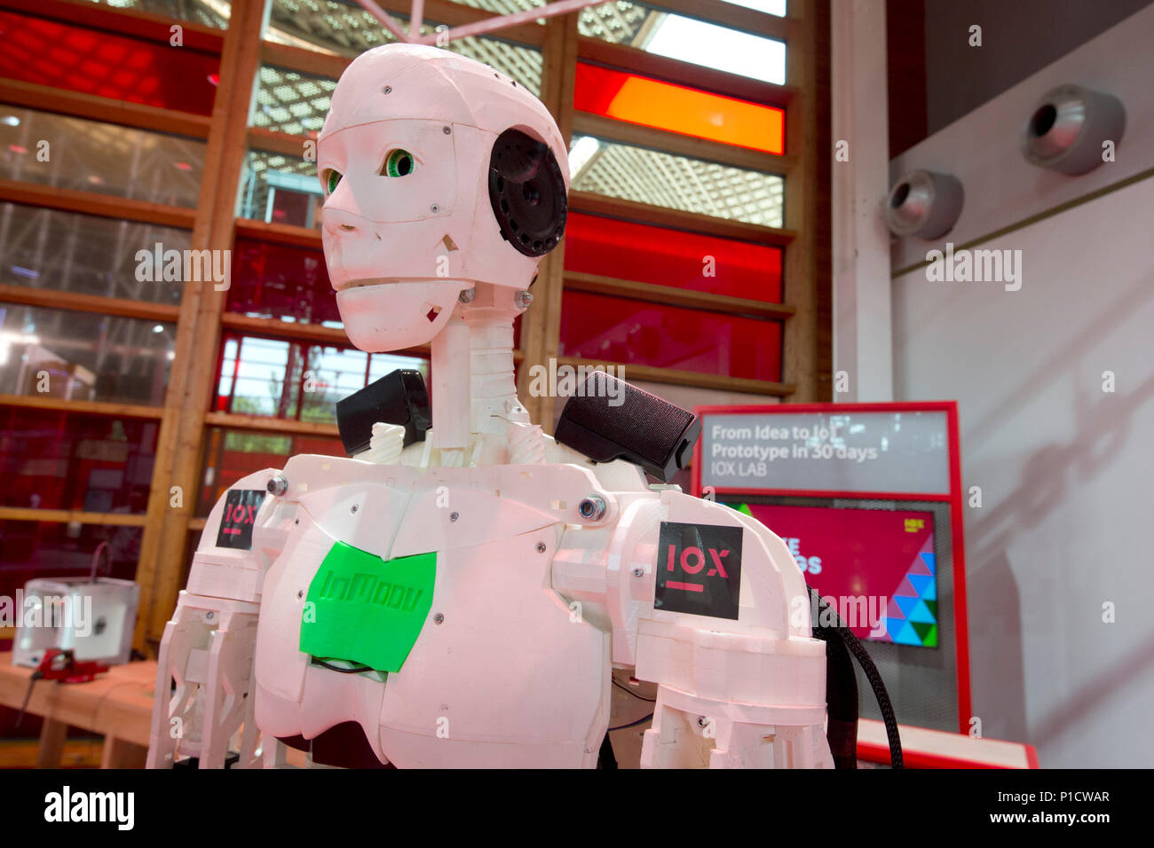 humanoid robot, general, feature, border motif, symbolic photo ...