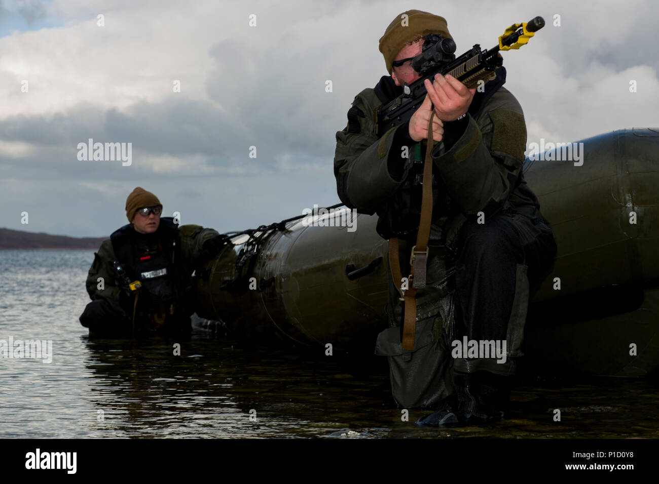 U.S. Marine Corps 1st Lt. Ryan Bertsch with 2nd Air Naval Gunfire ...
