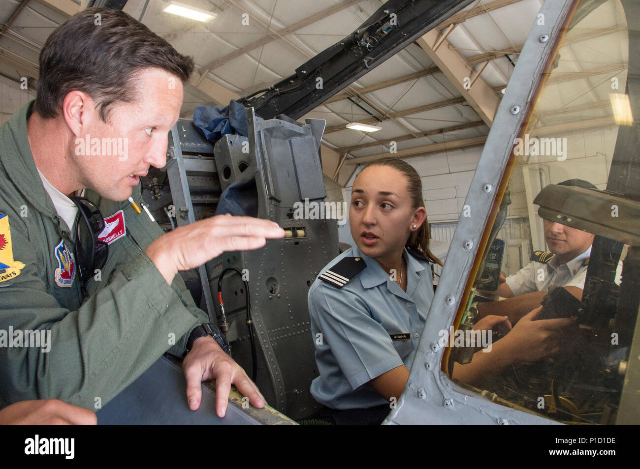 U.S. Air Force Lt. Col. Colin Donnelly, 355th Operations Group deputy ...