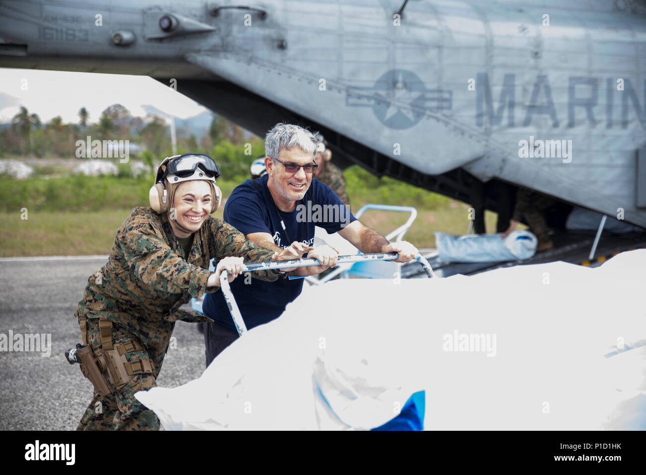 Andrew Mazzella, a member of Samaritan’s Purse International Relief and ...
