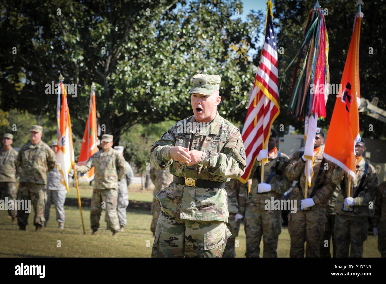 Brig. Gen. Christopher R. Kemp, former commander, 335th Signal Command ...