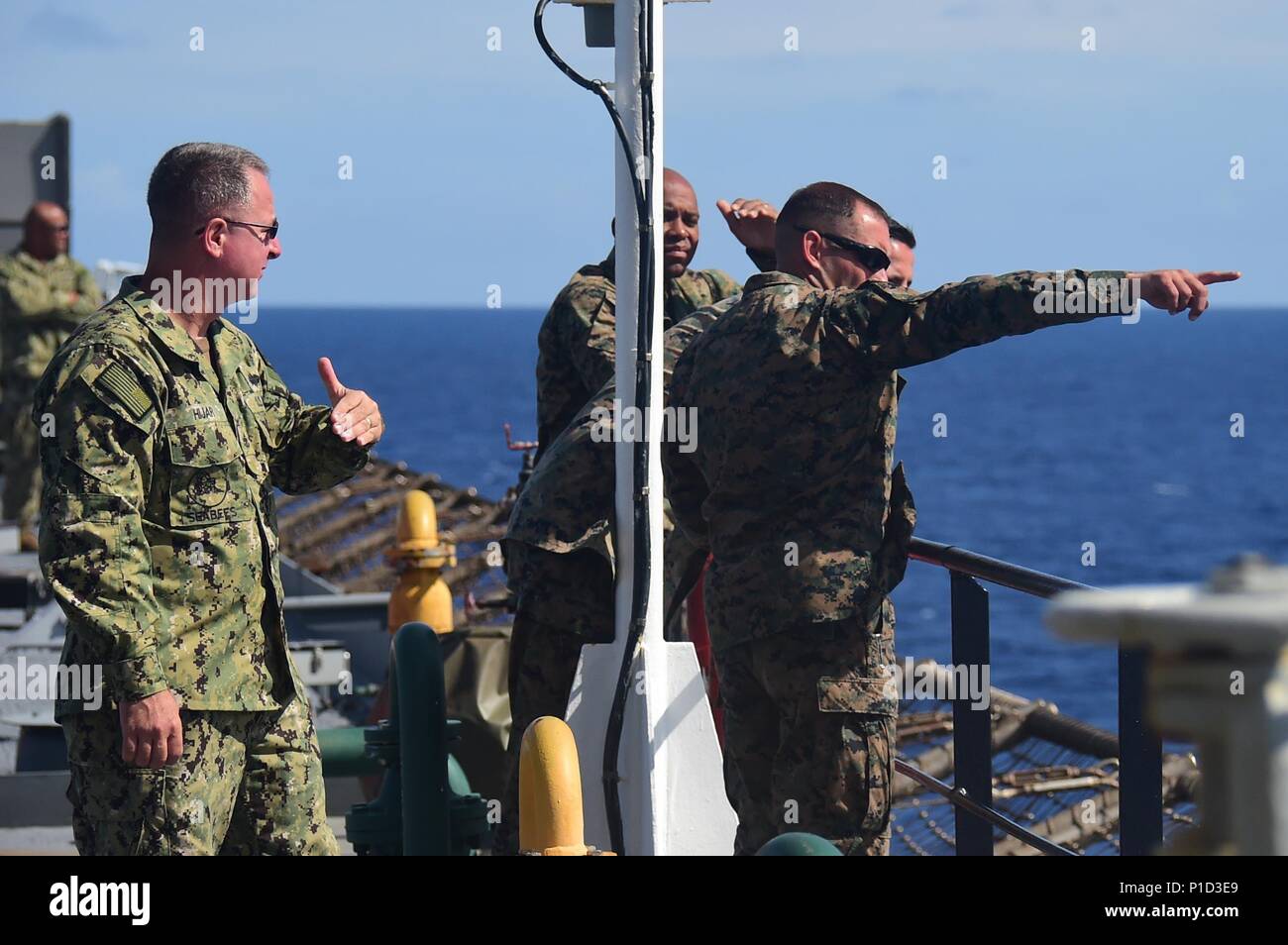 161019-N-QV906-006 AT SEA–U.S. Navy and U.S. Marines aboard maritime ...