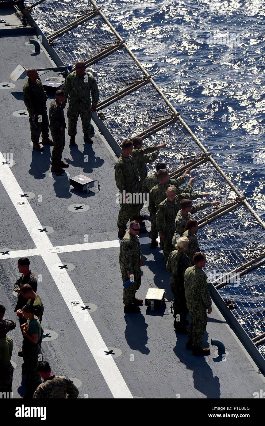 161019-N-QV906-012 AT SEA –U.S. Navy and U.S. Marines aboard maritime ...