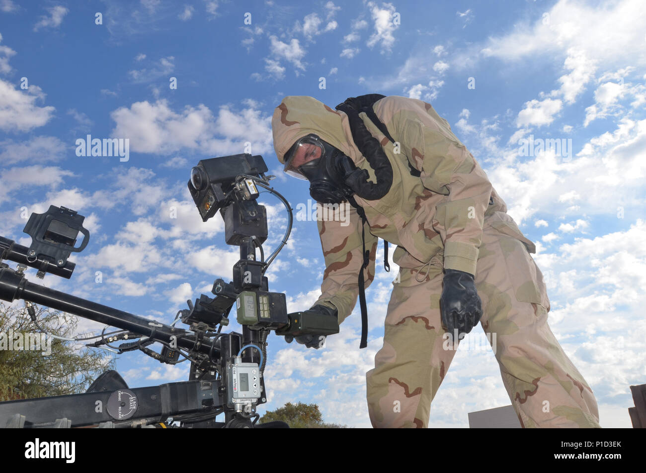 Pvt. Matthew King, chemical operation specialist with the 83rd Chemical ...