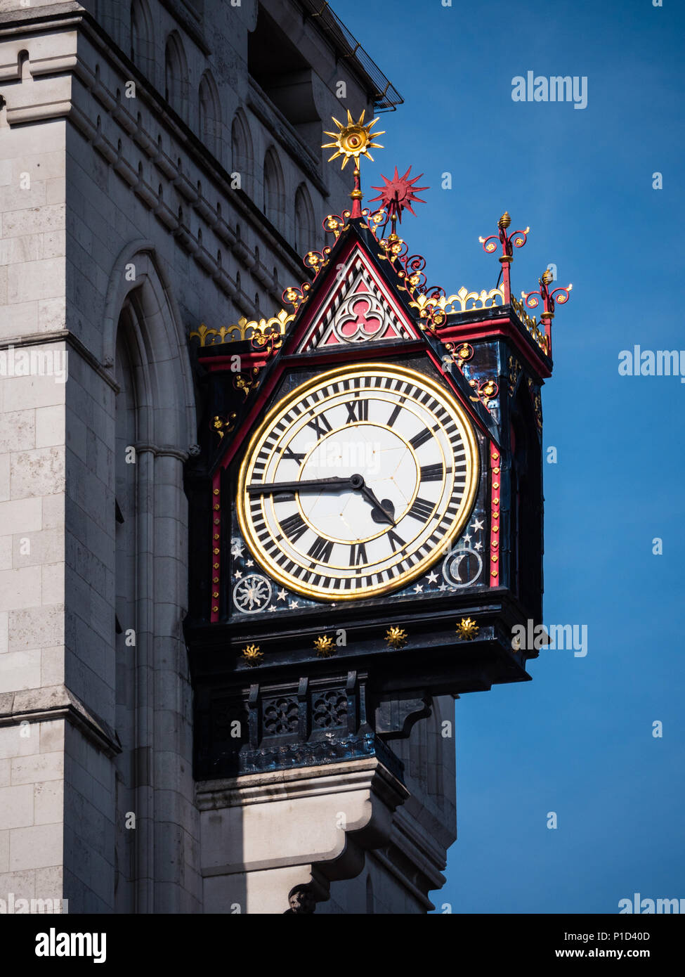 Clock tower court justice hi-res stock photography and images - Alamy