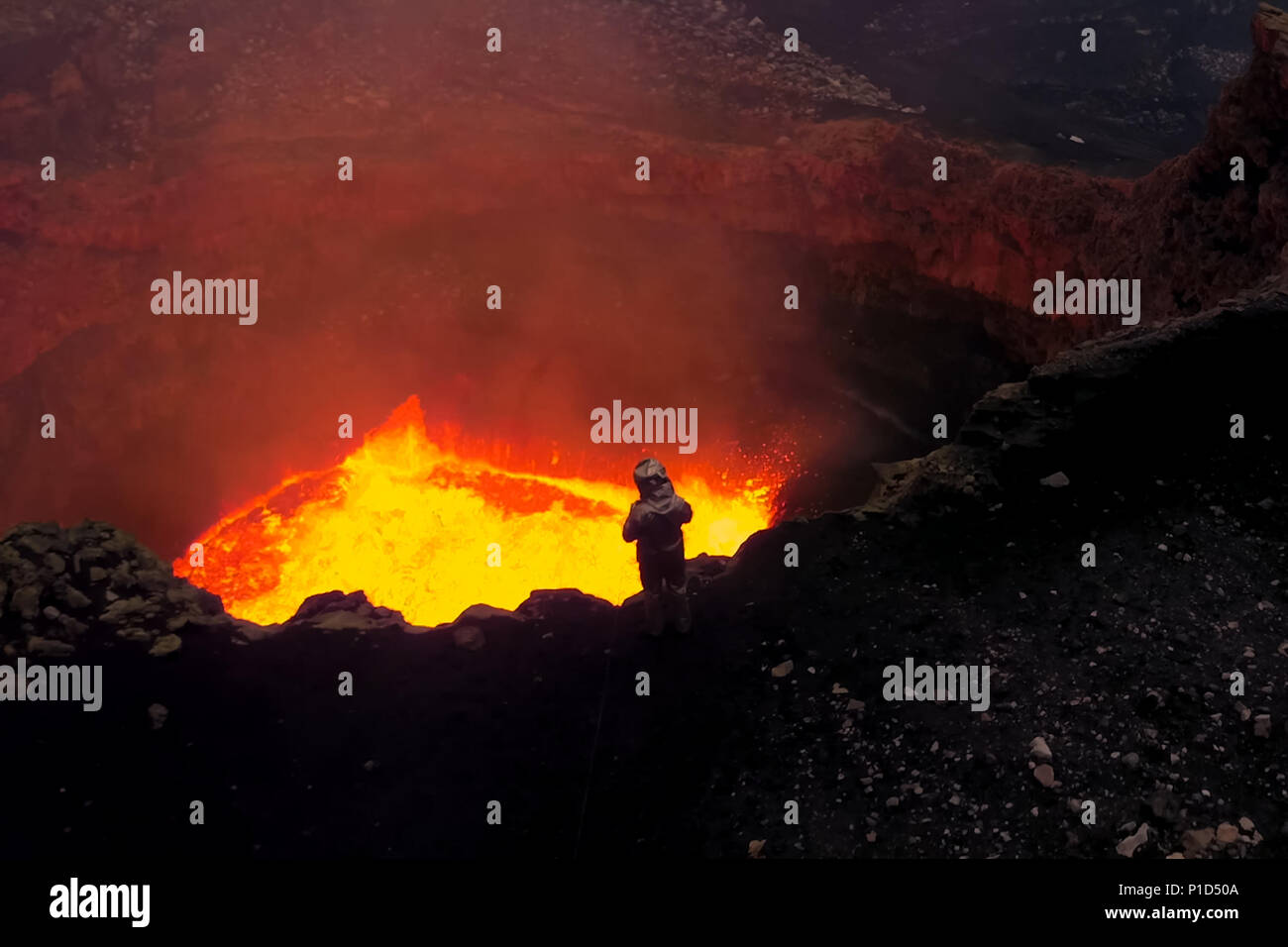 Suit volcano hi-res stock photography and images - Alamy