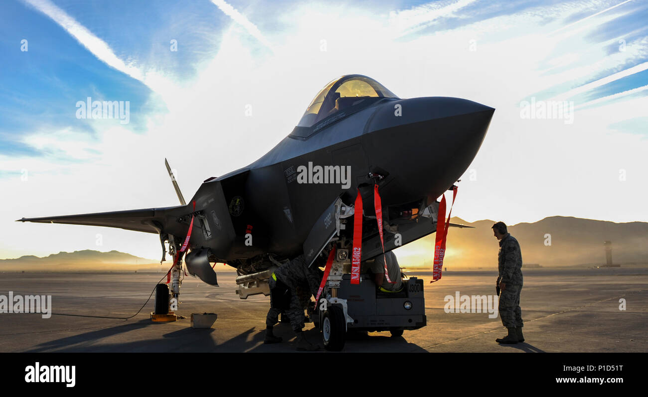 Airmen from the 57th Maintenance Group, Lightning Aircraft Maintenance ...