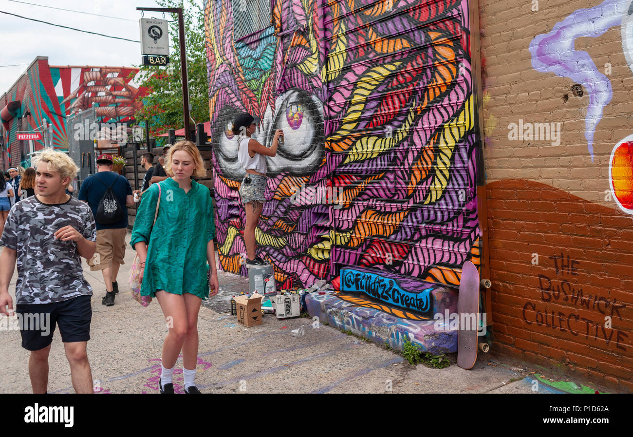 Bushwick new york murals hi-res stock photography and images - Alamy