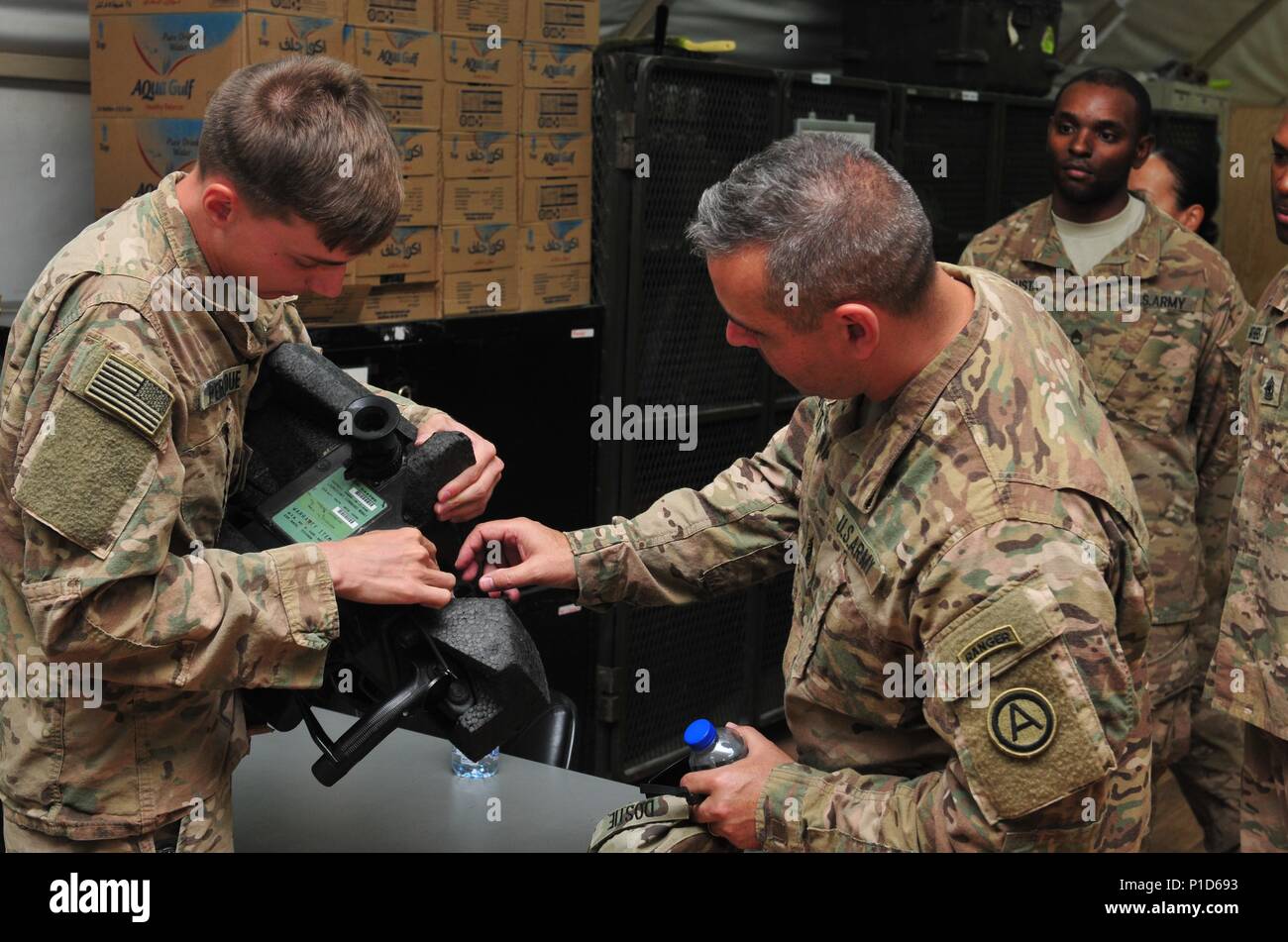 Command Sgt. Maj. Eric C. Dostie, U.S. Army Central senior ...