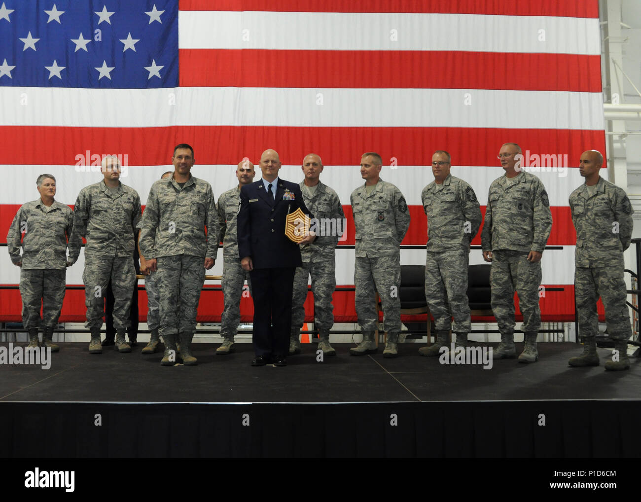 Many of the chiefs of the 442nd Fighter Wing join Command Chief Master ...