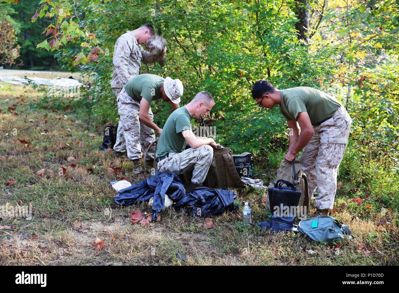 Chemical Biological Incident Response Force Marines from the Naval ...