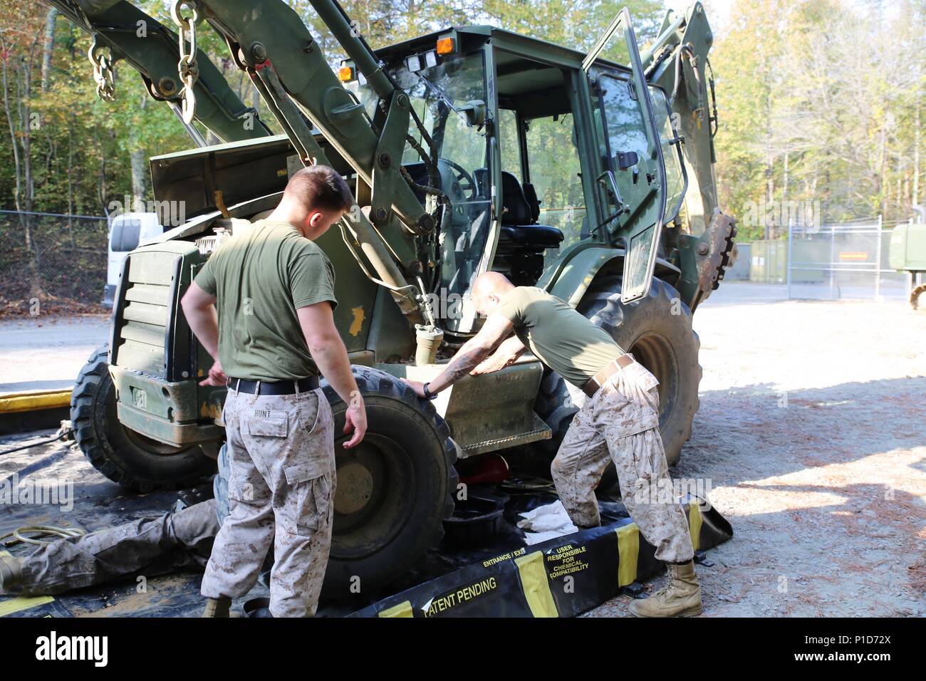 Chemical Biological Incident Response Force Marines from the Naval ...