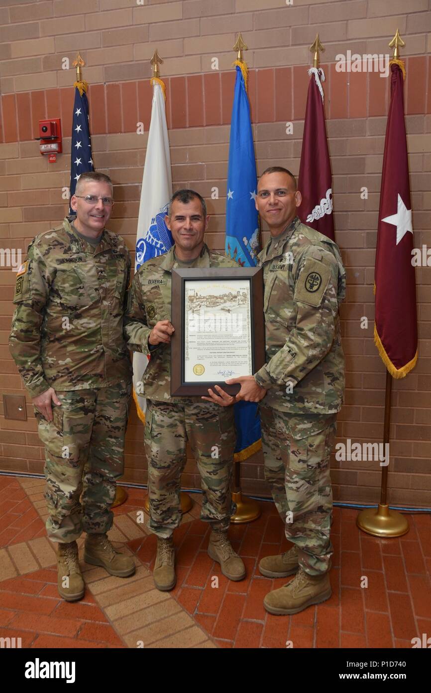 Brooke Army Medical Center Commander Brig. Gen. Jeffrey Johnson and ...