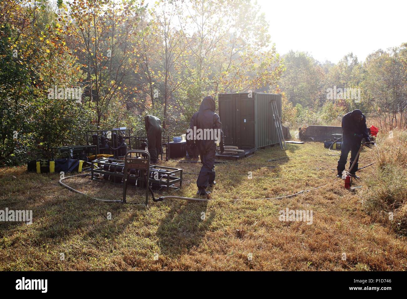 Chemical Biological Incident Response Force Marines from the Naval ...