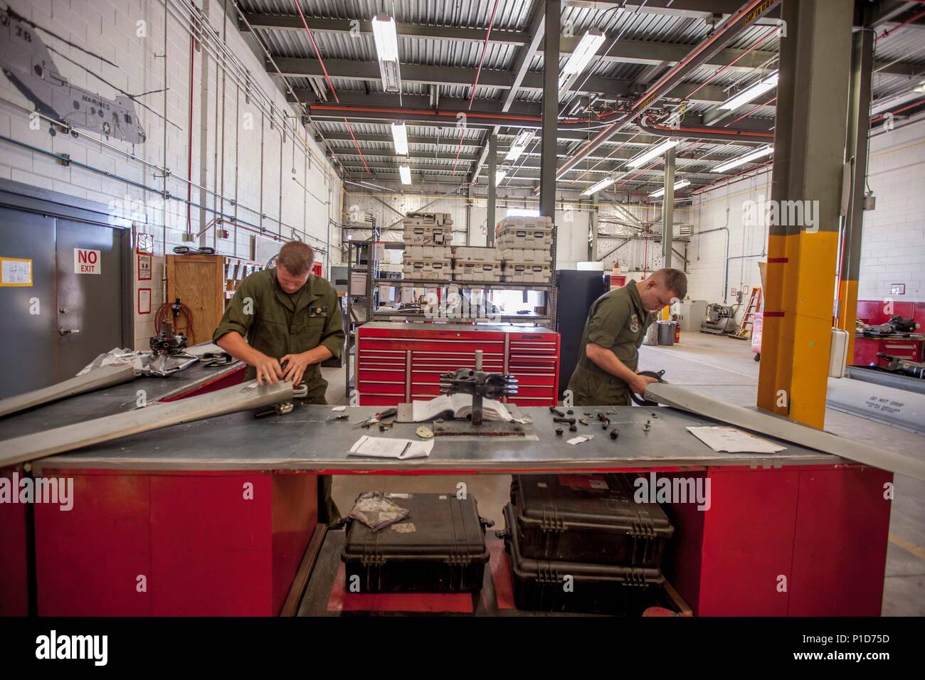 U.S. Marine Corps Lance Cpl. Joseph R. Carter, left, and Lance Cpl ...