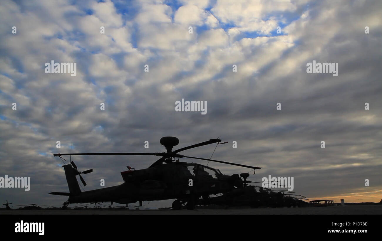 AH-64D Apache helicopters from 3rd Squadron, 17th Cavalry Regiment, 3rd ...