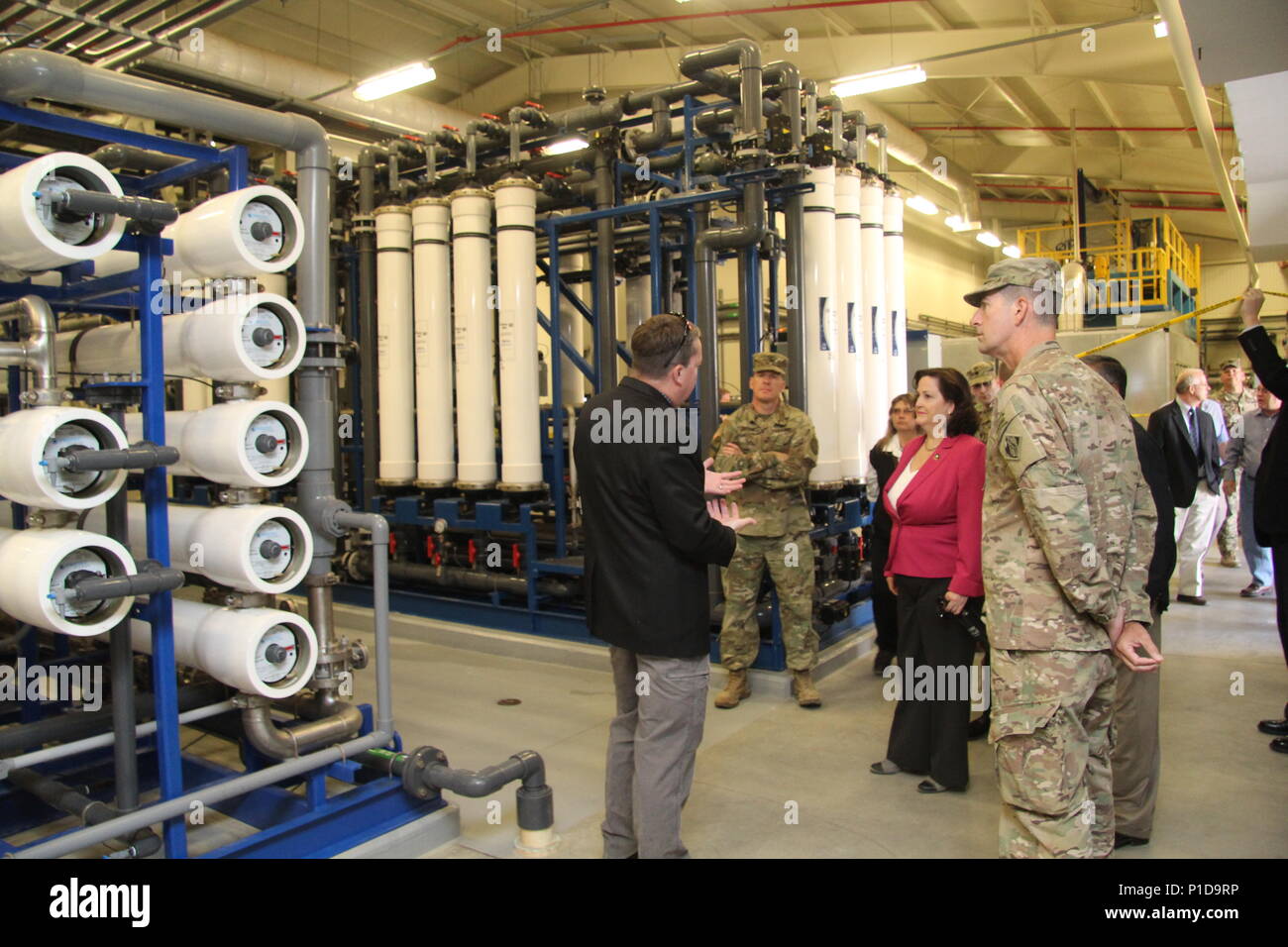 Christopher Woodruff, water resources manager, Fort Irwin Department of ...