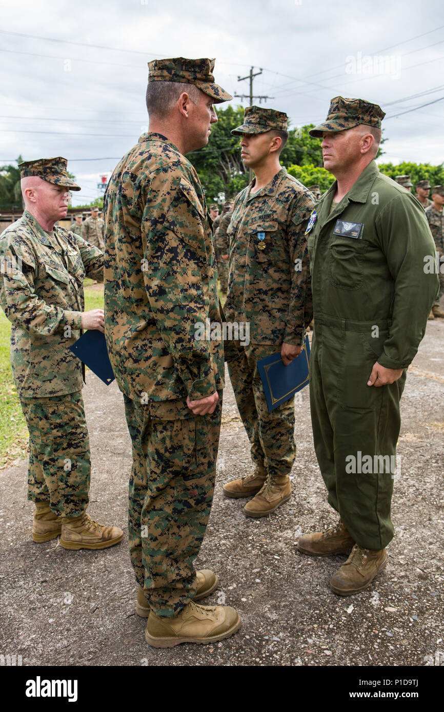 U.S. Marine Col. Thomas Prentice, commanding officer of Special Purpose ...