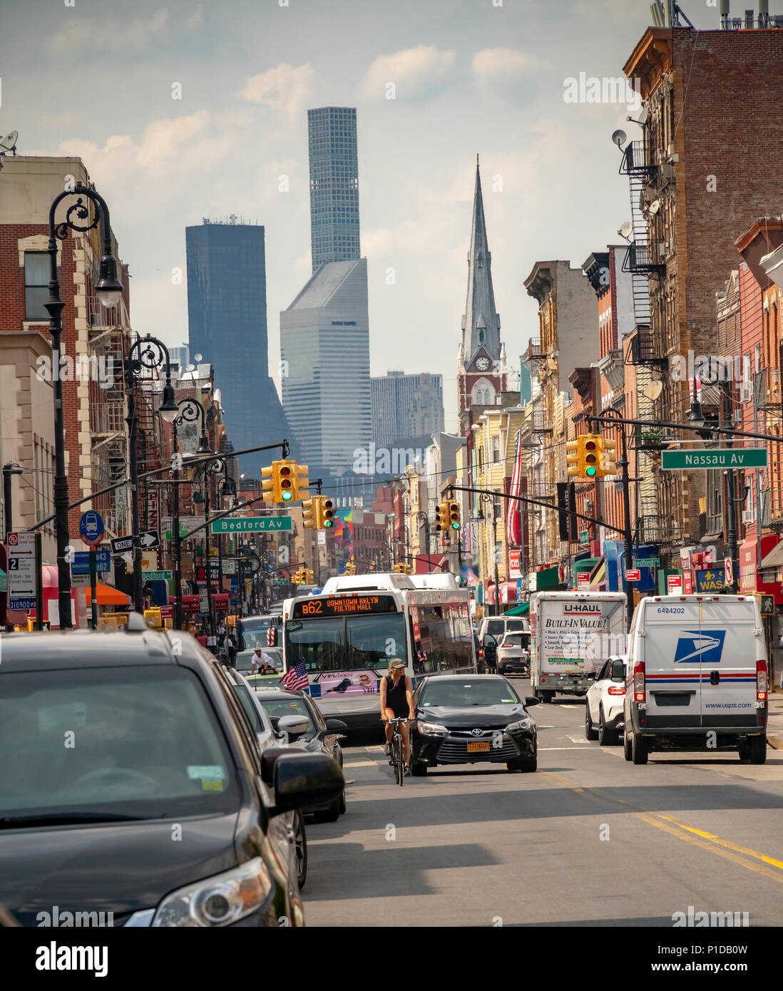 Occupied buildings in background hi-res stock photography and images ...