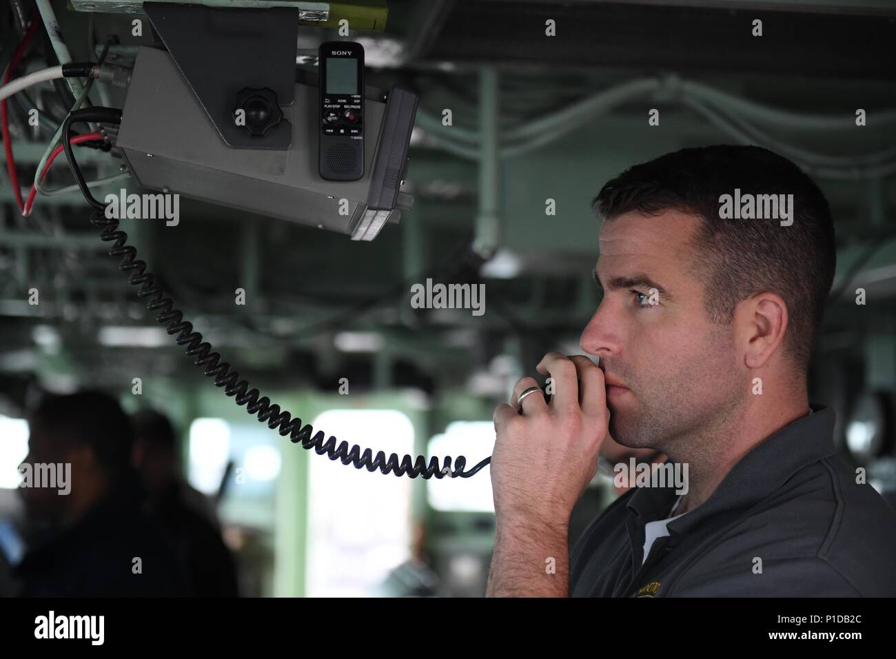 161020-N-JI086-060 BURGAS, Bulgaria (Oct. 20, 2016) Military Sealift Command civilian mariner ...