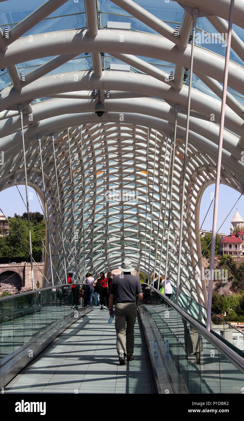 Iconic peace bridge in hi-res stock photography and images - Alamy