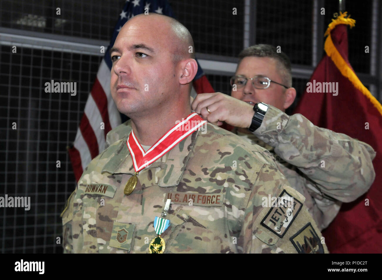 Master Sgt. Michael L. Bowman of Melbourne, Florida received the Bronze ...